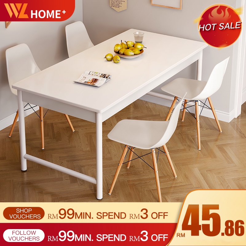 Wood Dining Table/Meja Makan Dining Table Set Balcony/ 餐桌 Table Desk ...