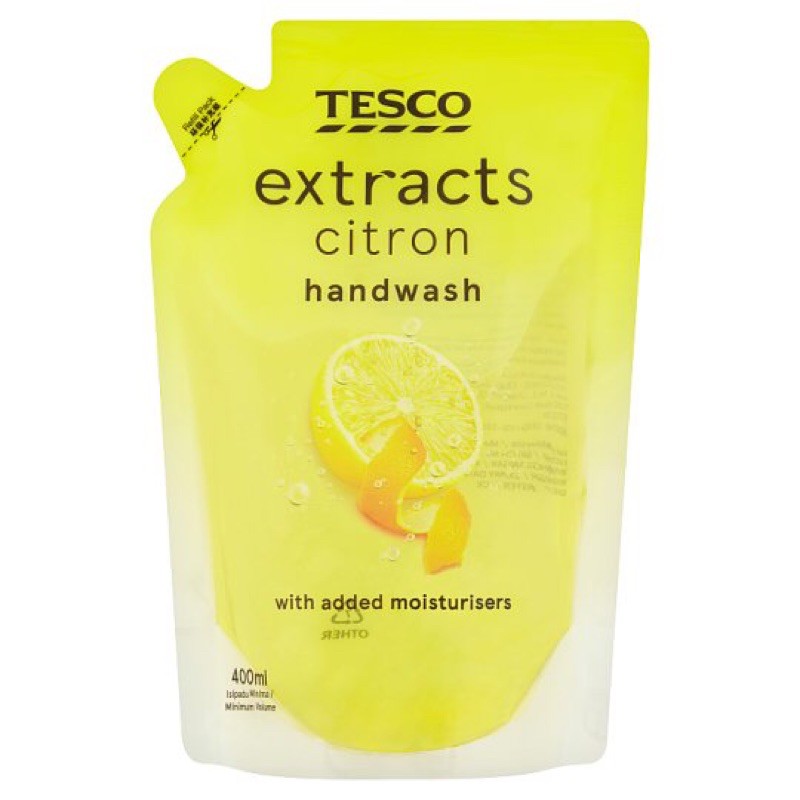 Tesco Extracts Citron Handwash Refill Pack 400ml | Shopee Malaysia