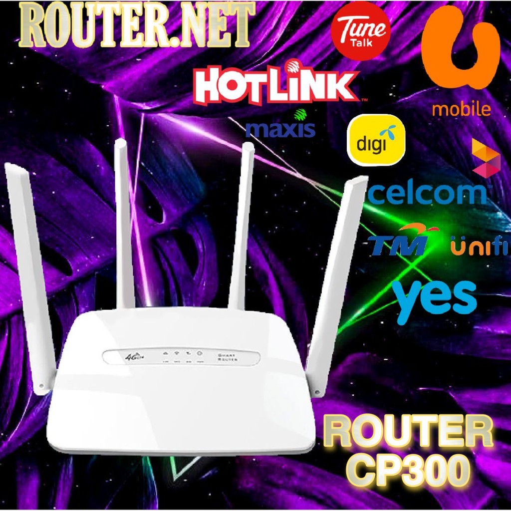 Modified 4G LTE CPE 300 Router Modem Unlocked Unlimited Hotspot Wifi ...
