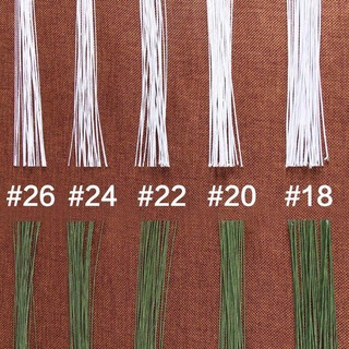 Floral Wire / Dawai Bunga / Dawai halus Bunga Gubahan Green Floral Wire ...