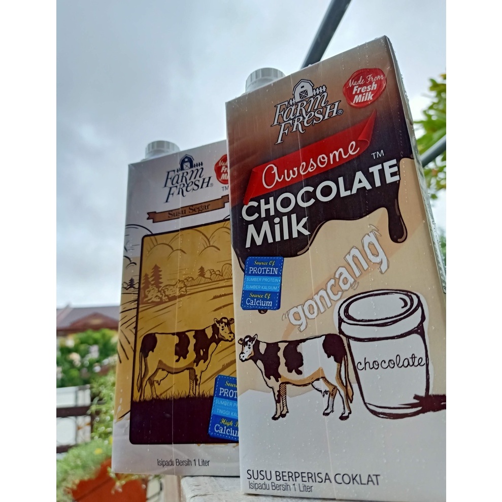 [Ramadan Season Buka Bersama-sama] Farm Fresh UHT 1L Milk Chocolate ...