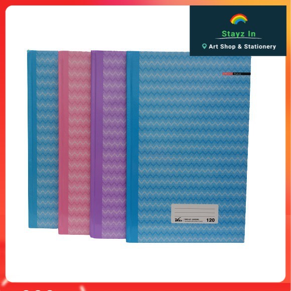 Note Book Hard Cover Foolscap Notebook F4 Buku Nota Panjang / F5 Buku ...