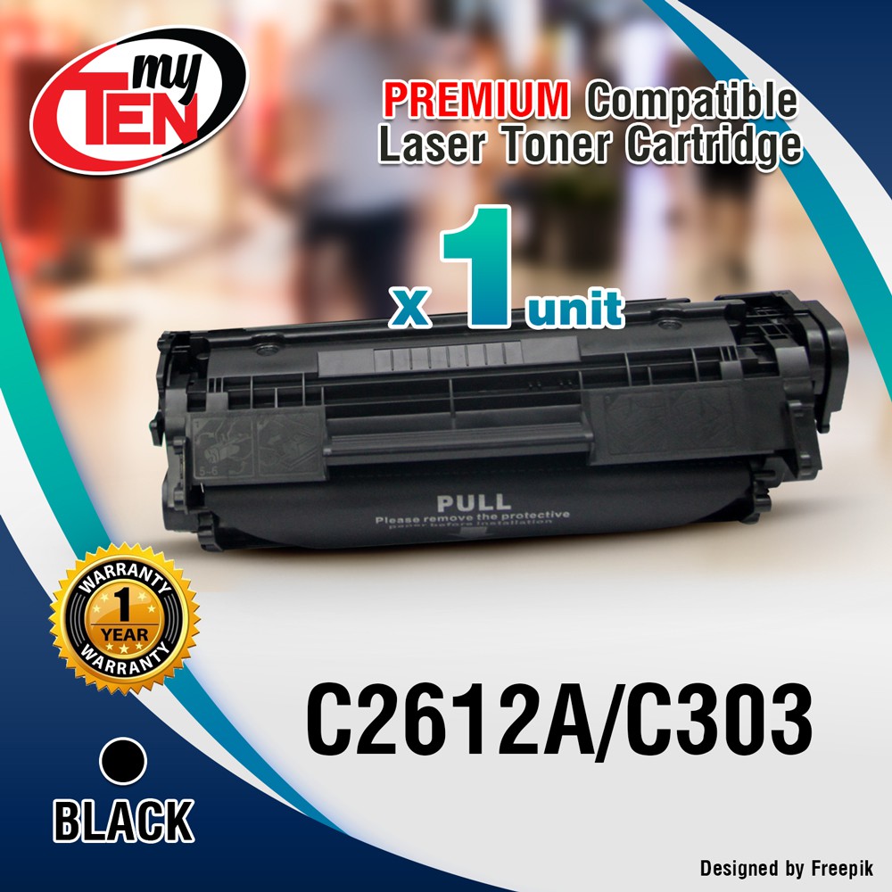 Compatible Laser Toner C2612 / Q2612A / Q2612 /12A / C303 | Shopee Malaysia
