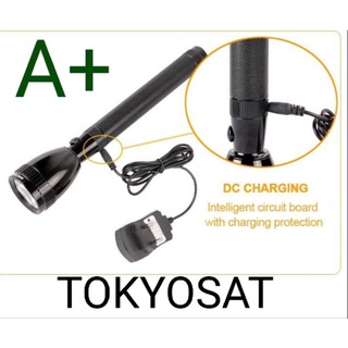 JAPAN TORCH LIGHT TOKYOSAT TS N93+ LONG RANGE RECHARGEABLE FLASHLIGHT ...