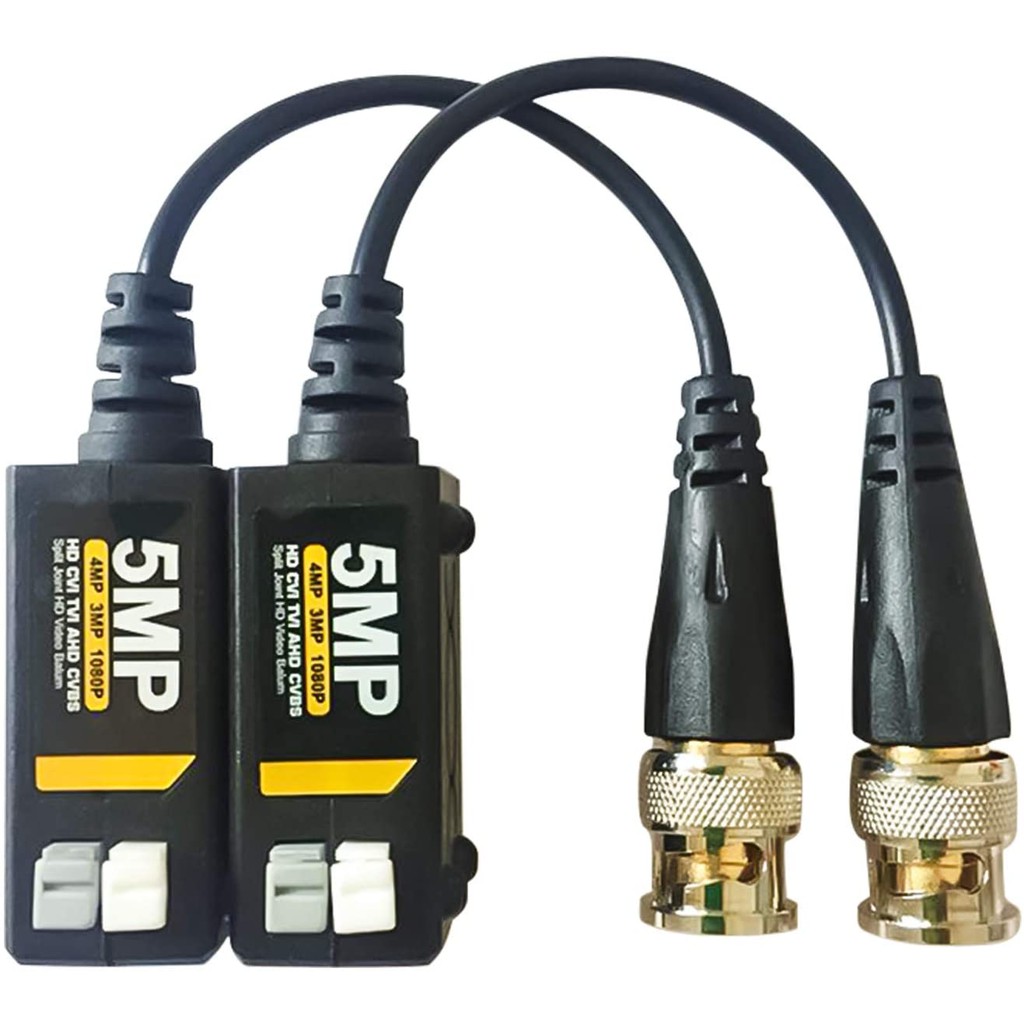 [Malaysia Ready Stock] 5MP Video Balun 1080P 4 in 1 Combinable with CVI ...