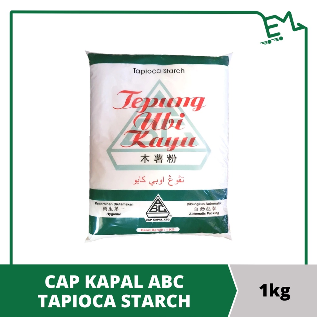 CAP KAPAL ABC Tepung Ubi Kayu | Tapioca Starch 1kg | Shopee Malaysia