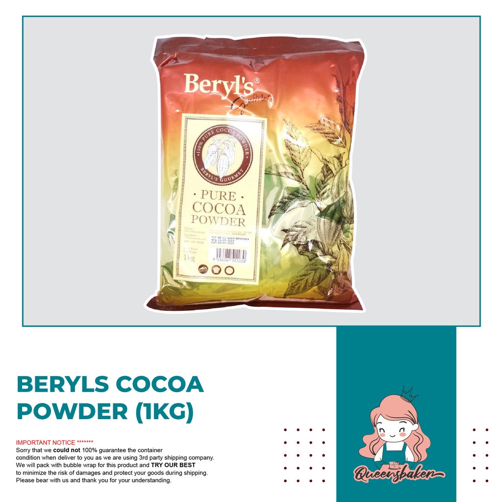 Beryls Cocoa Powder 1Kg | Shopee Malaysia