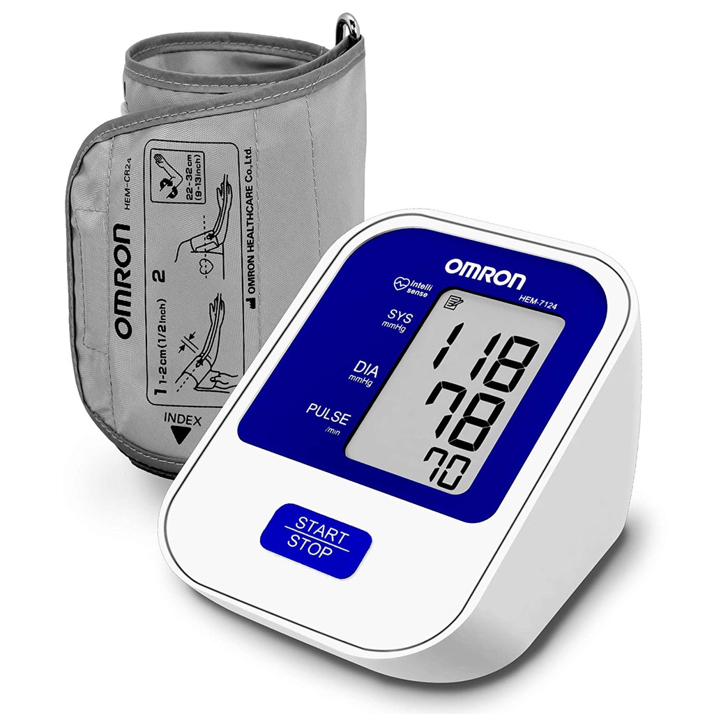Omron HEM-7124 Upper Arm Blood Pressure Monitor | Shopee Malaysia