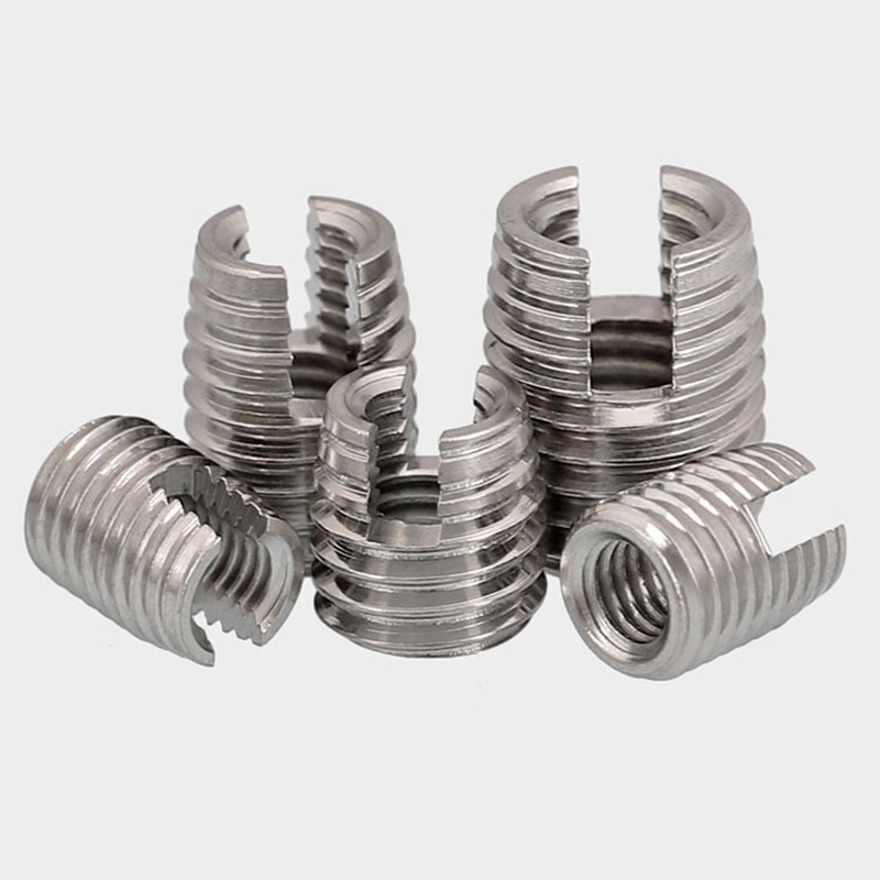 304 Stainless Steel Inner and Outer Teeth Slotted Nut Thread Conversion ...