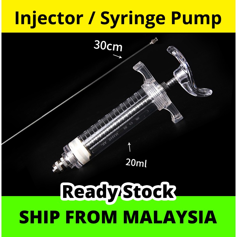 Aquarium Injector / Syringe Pump / Aquascpaing Waterplants Injector Aquaplants Fertilizer ...
