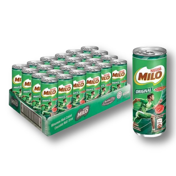 Nestle Milo Chocolate Ready-To-Drink Tin 240ml | Shopee Malaysia