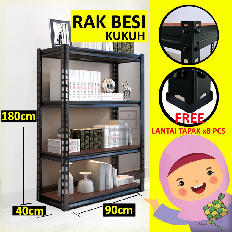 Rak Besi / Rack / Rak / Boltless Rack / Rak Dapur / Rak besi Serbaguna ...