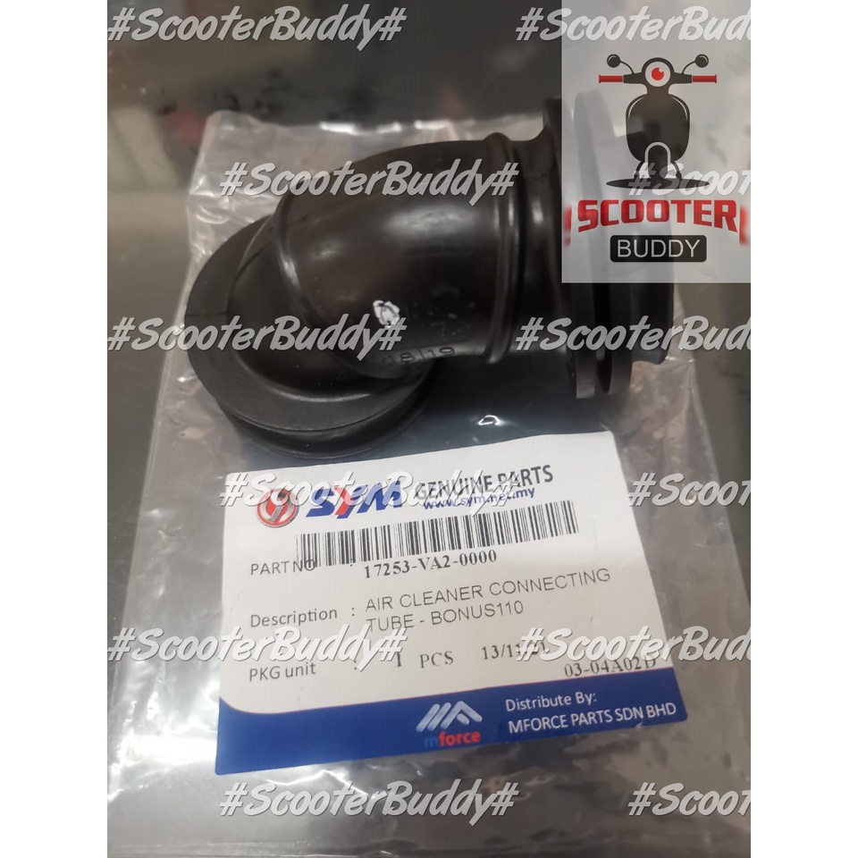 ORIGINAL SYM (NO. 11) Air Cleaner Connecting Tube (17253-VA2-0000) Sport Bonus 115 SR | Shopee ...