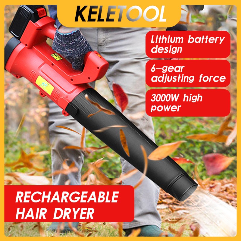 Tembak Mesin angin air Blower Rumput cordless portable blower Vacuum ...