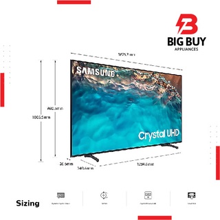 Samsung 75" BU8000 4K UHD Smart TV UA75BU8000KXXM | Shopee Malaysia