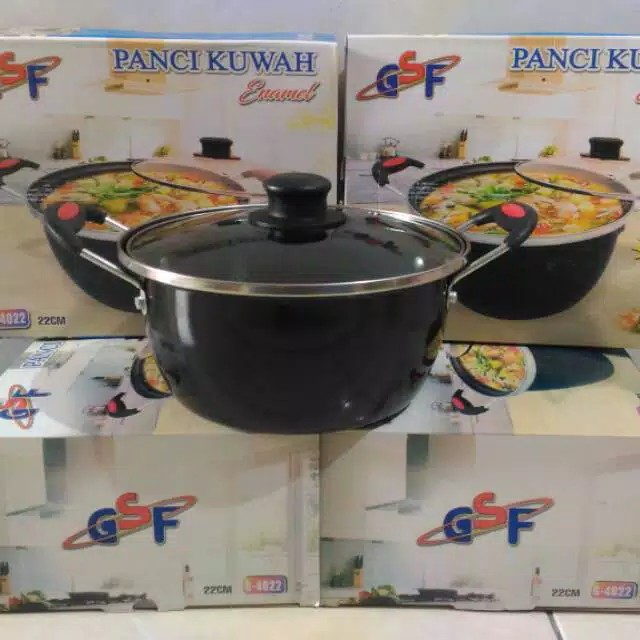 Gsf Enamel Saucepan / Panic Vegetable Gsf | Shopee Malaysia