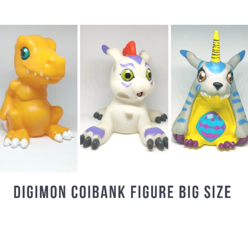 USED Big Size Digimon Figure Coinbank TOEI | Shopee Malaysia