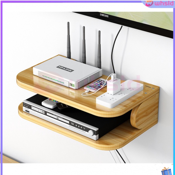 Storage rack Wireless wifi TV set-top box router rack-free storage box ...