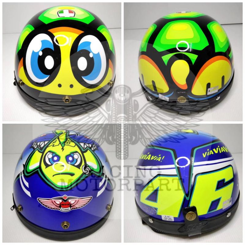 MHR TURTLE / MHR SHARK / HELMET KURA 100% ORIGINAL HELMET MHR | Shopee ...