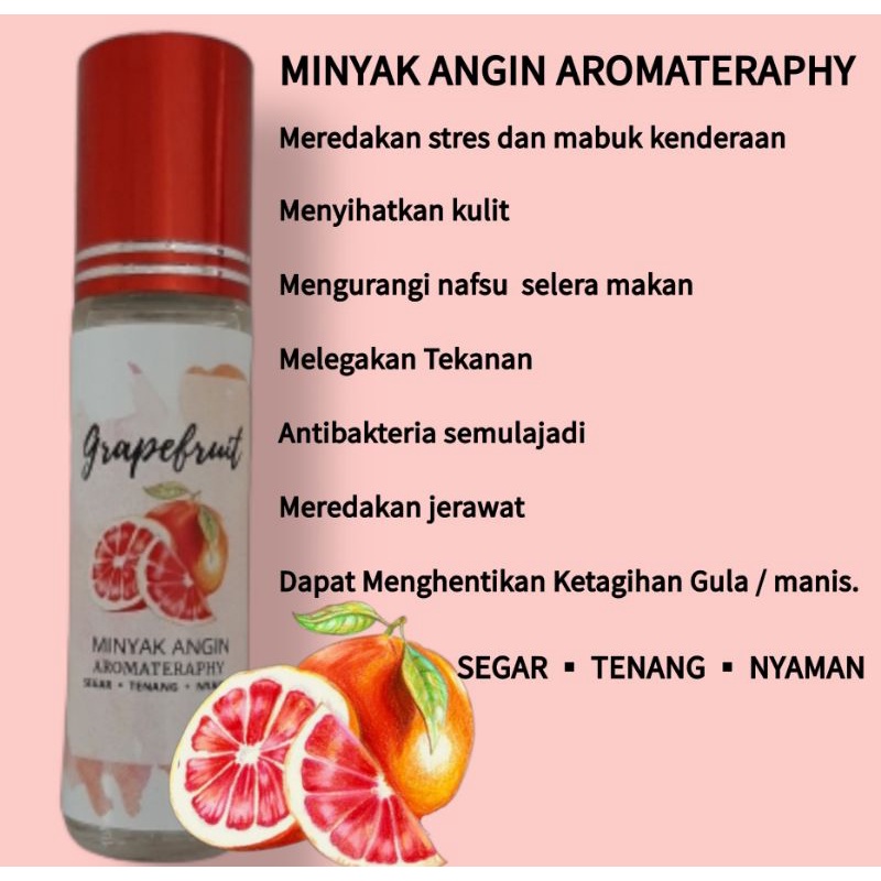 MINYAK ANGIN AROMATERAPHY KURUS ( panas berangin ) | Shopee Malaysia