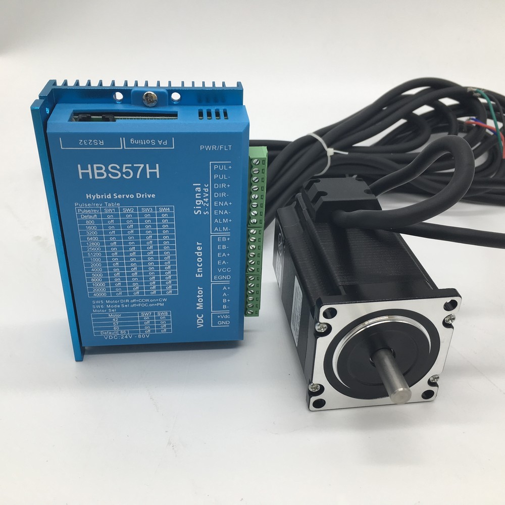 Encoder Nema23 57mm 1.5Nm DC DSP 2Phase Closed Loop Stepper Motor ...