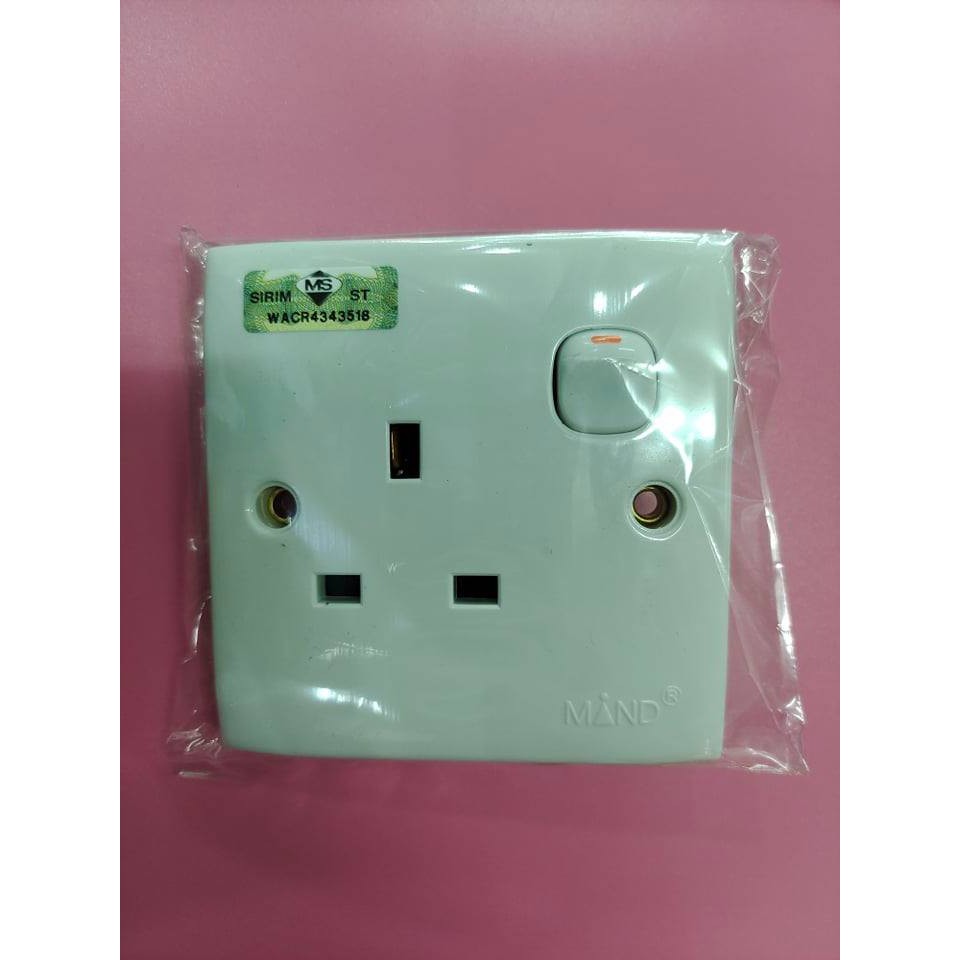 MIND SELAMAT SWITCHES 13A Switch Socket/ 1 Gang/ 2 Gang/ 3 Gang/ 4 Gang ...