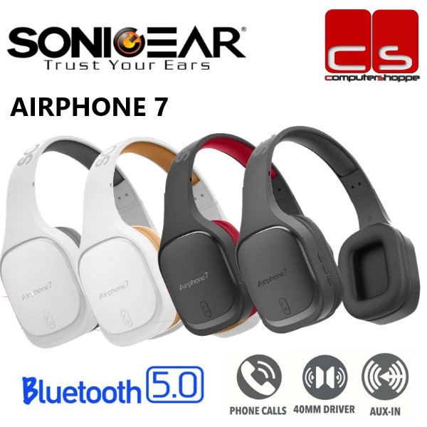 SonicGear Airphone 7 Bluetooth Headphones | Shopee Malaysia