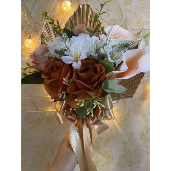 Rustic wedding flower/bunga tangan tunang/nikah | Shopee Malaysia