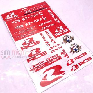 RCB RACING BOY FULL STICKER SET | Shopee Malaysia