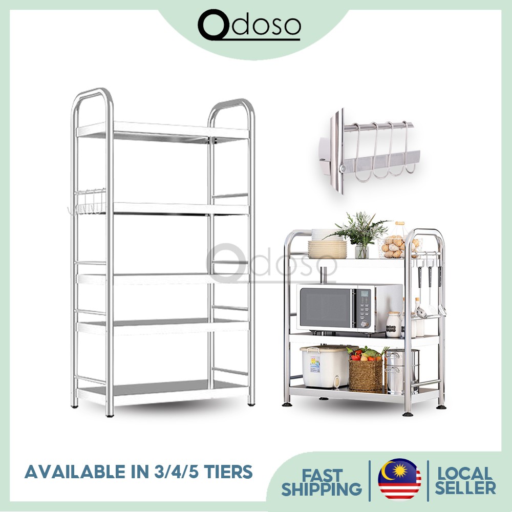 KR045 Stainless Steel Multilayer Racks / Kitchen Shelves / Pots ...