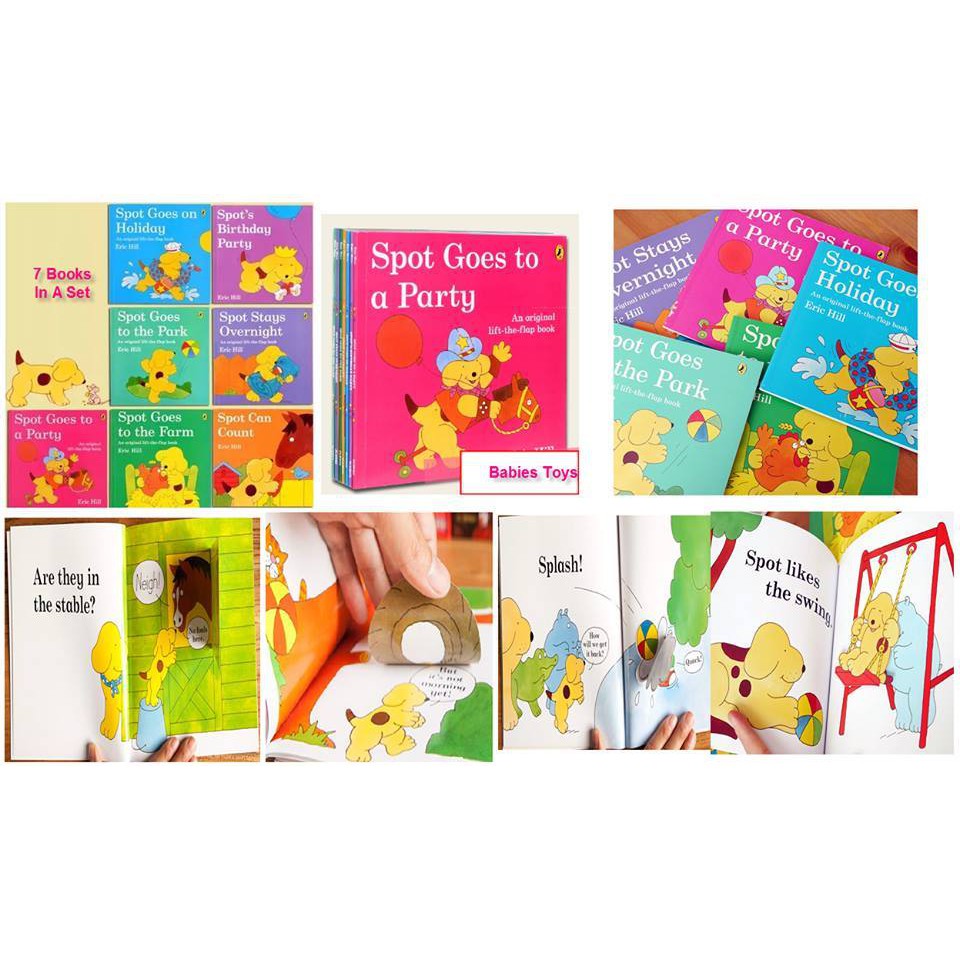Eric Hill Spot Collection ~ 7 books in a set (Ready stock) | Shopee ...