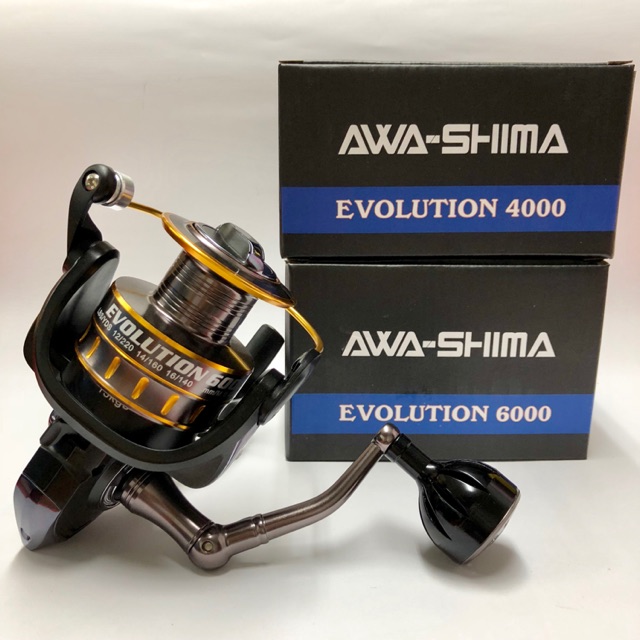AWA-SHIMA EVOLUTION FISHING SPINNING REEL | Shopee Malaysia