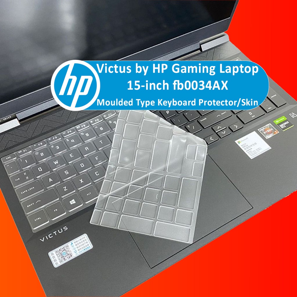 Keyboard Protector For HP Victus Gaming 15 Laptop 15-inch fb0034AX ... Keyboard Protector For HP Victus Gaming 15 Laptop 15-inch fb0034AX ...