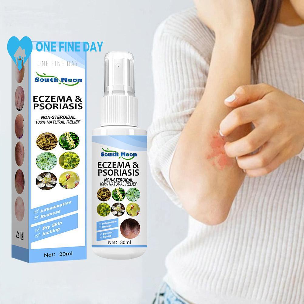 30ml Skin Psoriasis Spray Herb Essence Dermatitis Eczematoid Care Skin ...