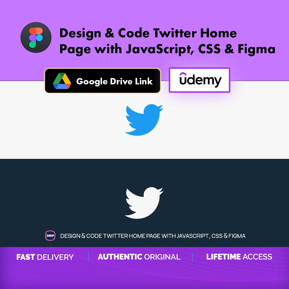Figma Course Design And Code Twitter Home Page With Javascript Css And Figma Learn Figma Figma