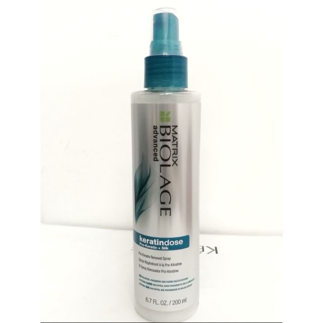 Matrix biolage KeratinDose pro-keratin renewal spray 200ml | Shopee ...