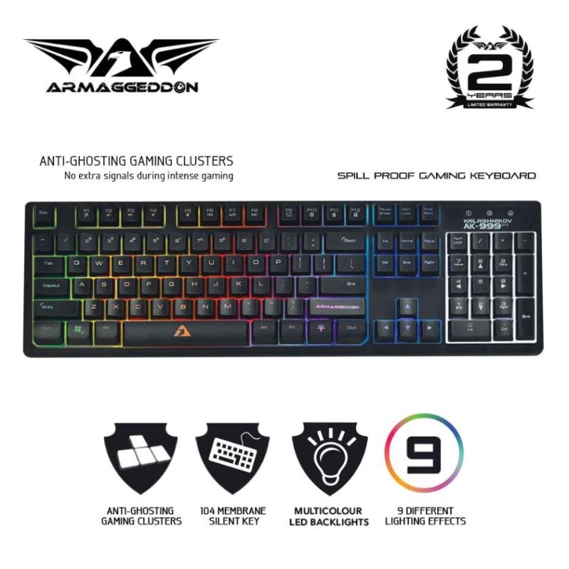 ak999 sfx keyboard gaming keyboard | Shopee Malaysia