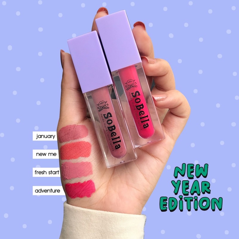 SOBELLA LIPMATTE NEW YEAR EDITION | Shopee Malaysia