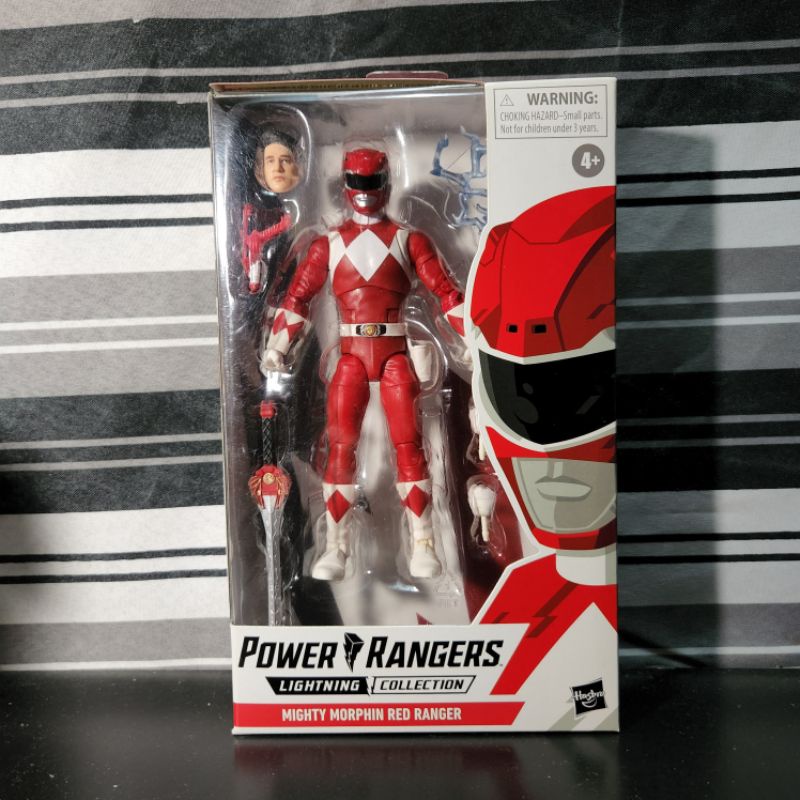 [READY STOCK] RED RANGER LIGHTNING COLLECTION POWER RANGERS HASBRO MMPR ...