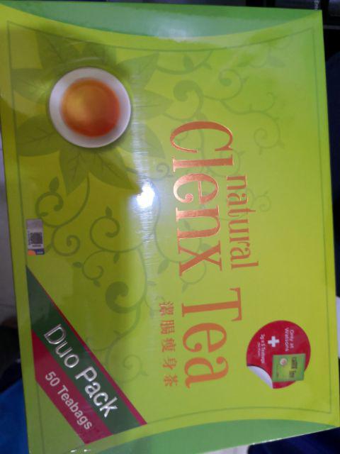 NH Detoxlim Natural Clenx Tea 55 sachets ( ALL INSIDE THE BOX) | Shopee ...