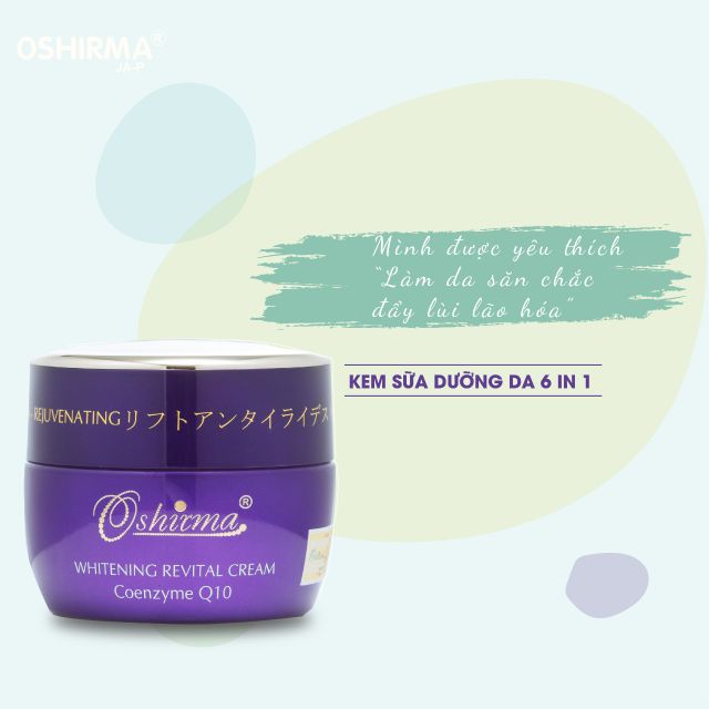 Oshirma Milk Cream 6in1 At Night 25gr | Shopee Malaysia