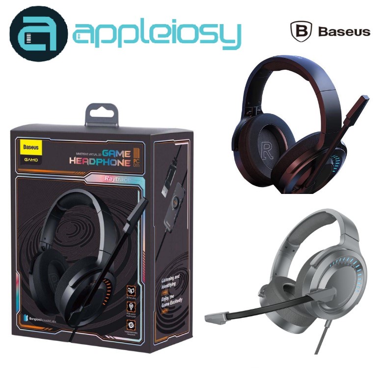 BASEUS GAMO Immersive Virtual 3D headset PC Gaming Headset D05 Computer ...