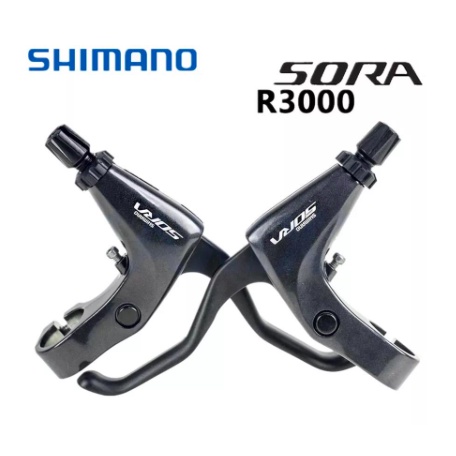 SHIMANO Sora R3000 Flat Bar Brake Lever BL-R3000 EBLR3000CL/EBLR3000CR ...