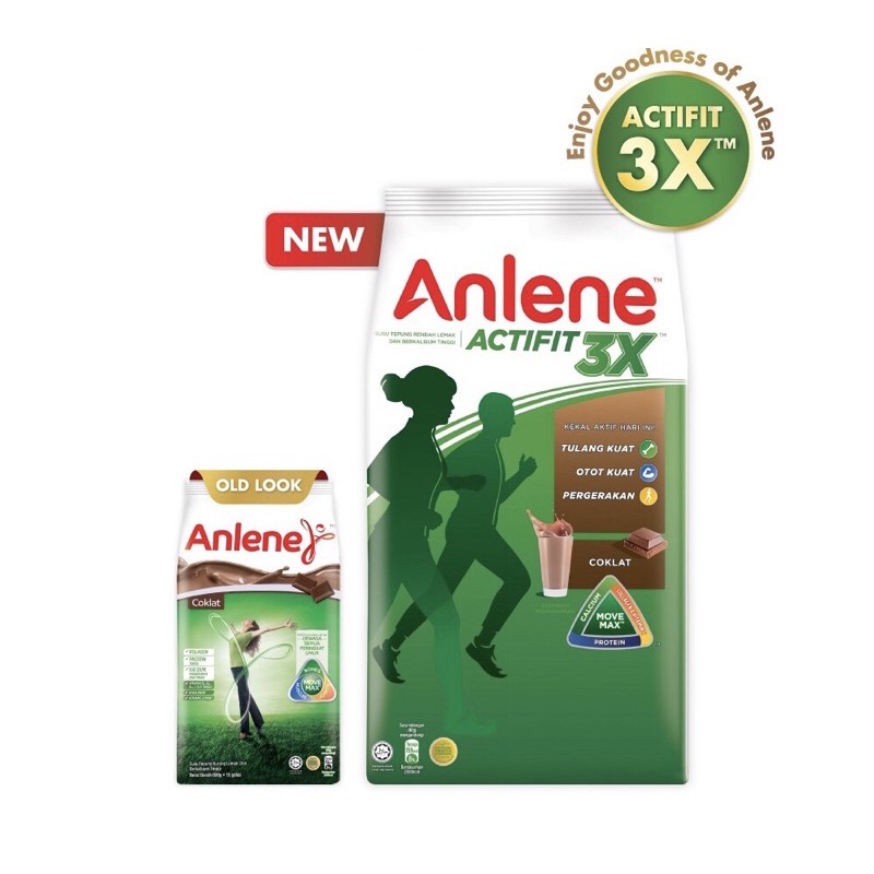 Anlene Actifit 3X Chocolate 600g (Expired: February 2023) | Shopee Malaysia