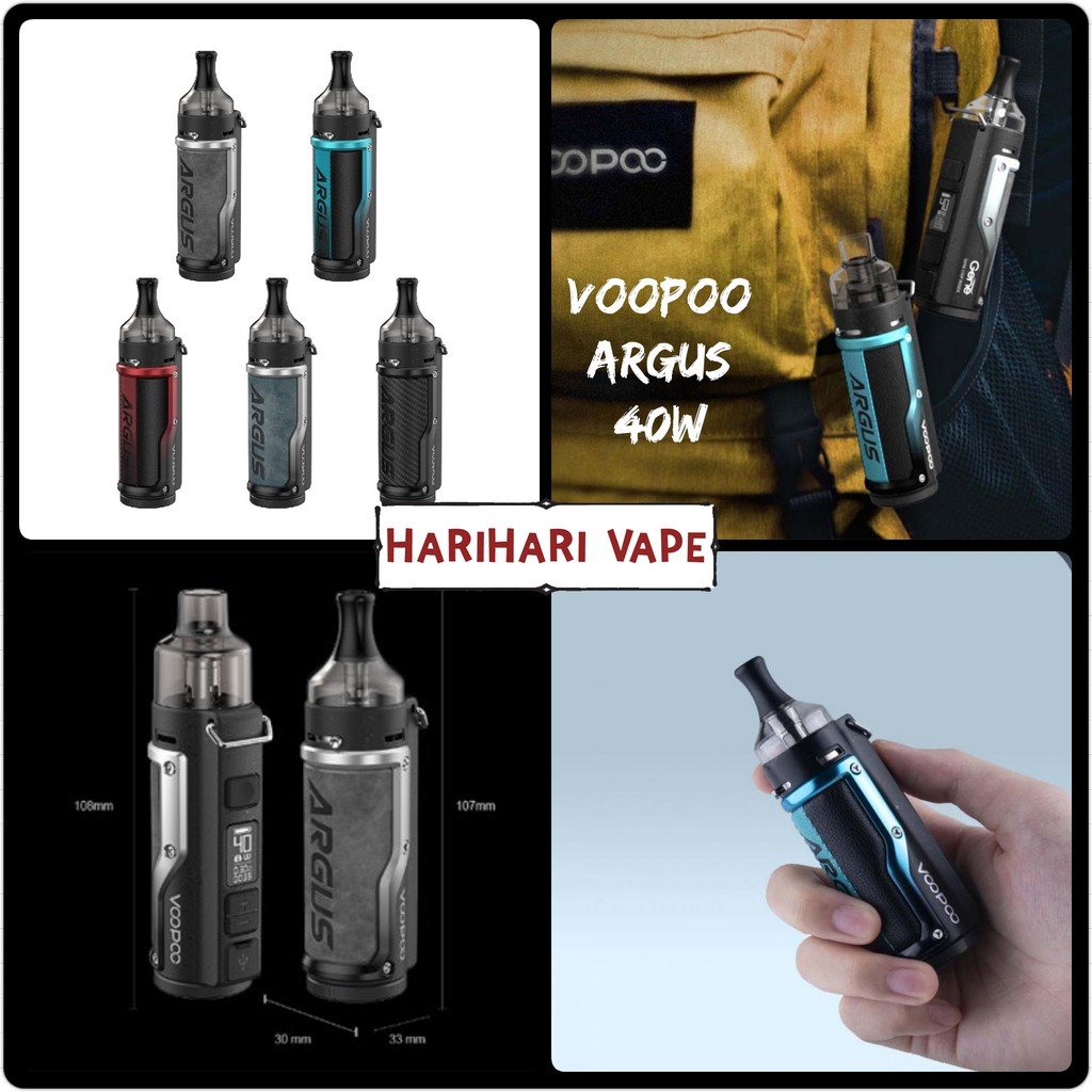 Original voopoo argus 40w pod mod kit 1500mah with pnp pod pnp mtl pod ...