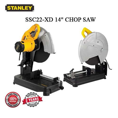 STANLEY SSC22 CORDED CHOP SAW 355MM ( 14" ) / 2100W / 3800RPM CUT OFF ...