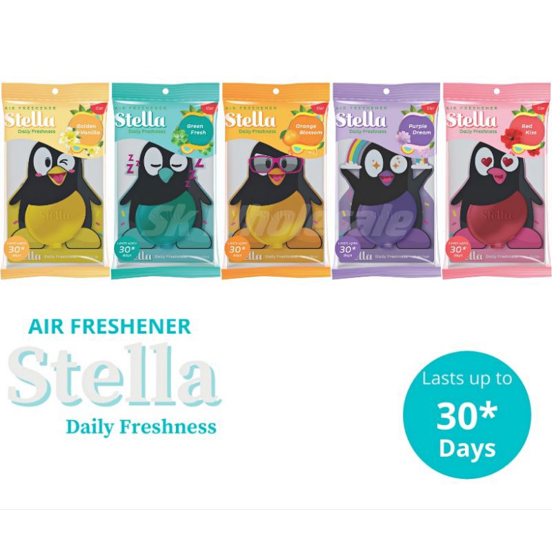 STELLA Air Freshener Daily Freshness Indoor Freshener Pocket 7ml ...