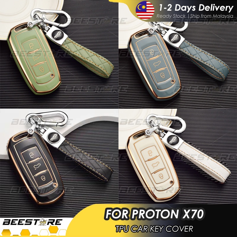 Proton X70 TPU Rainbow Chrome Car Key Cover Protector Casing High ...