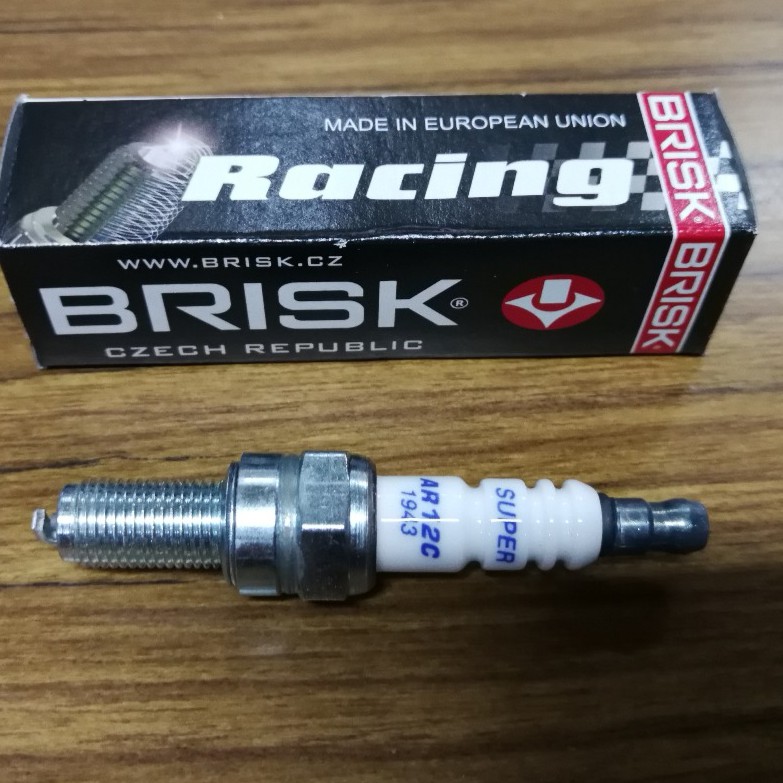 SPARK PLUG RACING (BRISK) AR12C (CR8E) ORIGINAL 100% DARIPADA BRISK ...