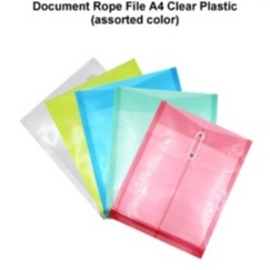 A4 Plastic String File | Pocket File | Envelope File | Document Holder ...